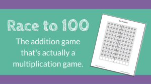 The Mental Addition Game That's Really a Multiplication Game (Race to ...