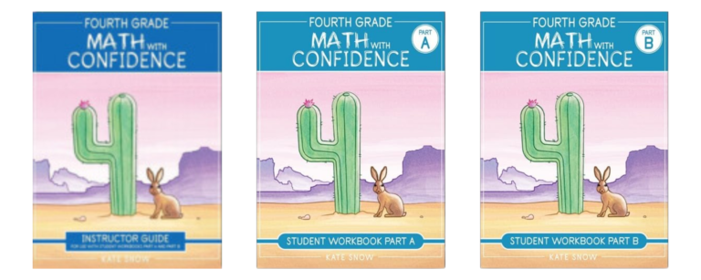 Fourth Grade Math With Confidence - Kate Snow - Homeschool Math Help